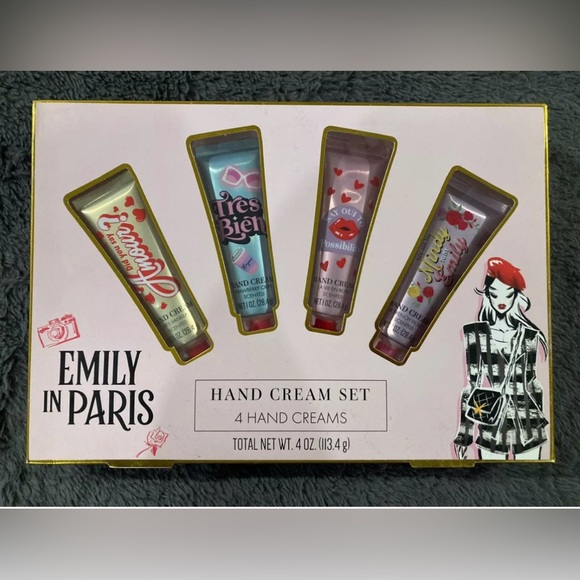 Skincare | Nwt Emily In Paris Hand Cream Set 4 Hand Creams | Poshmark